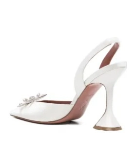 Amina Muaddi Rosie Bow-detail Pumps