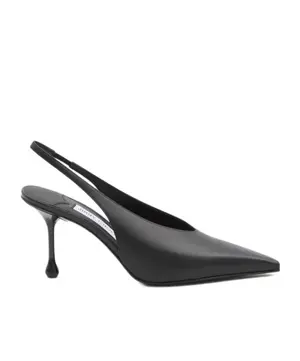 JIMMY CHOO Leather Ankle-wrap High Heels