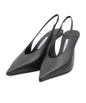 JIMMY CHOO Leather Ankle-wrap High Heels