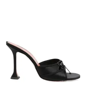 Amina Muaddi Bow Sandals