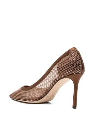 JIMMY CHOO Mesh High Heels