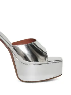 Amina Muaddi Dalida Plateau Sandals