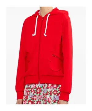 Comme Des Garçons Zip-up Hooded Jacket