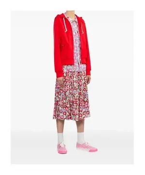 Comme Des Garçons Zip-up Hooded Jacket