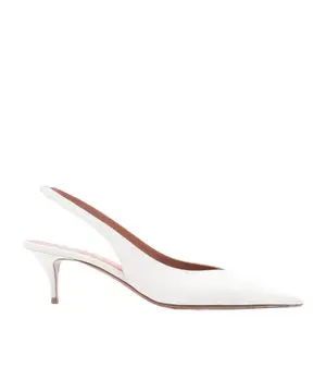 Amina Muaddi Anok Slingback-pointed Pumps