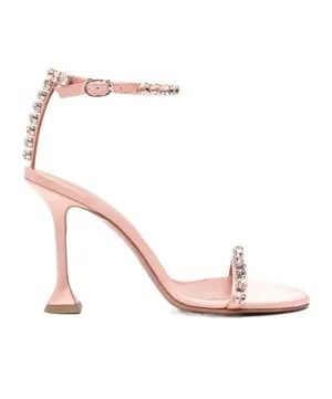 Amina Muaddi 95mm Gigi Crystal-embellished Sandal