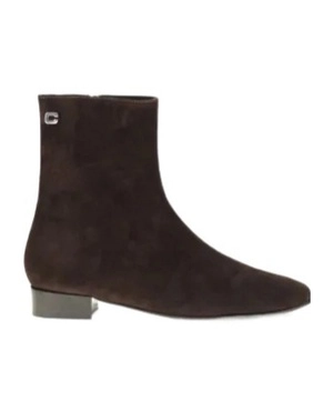 CAREL Aiglon Suede Ankle Boots - Black
