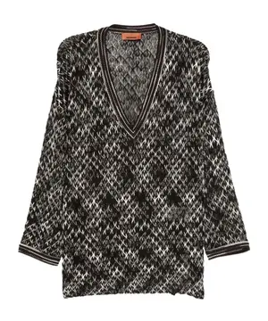 Missoni Geometric-pattern Knitted Jumper