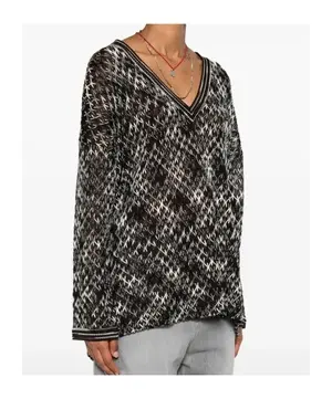 Missoni Geometric-pattern Knitted Jumper