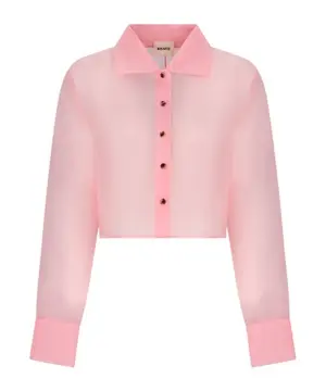 Khaite Jasen Cropped Shirt