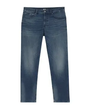 Hugo Boss Regular-fit Jeans In Stretch Denim - Blue