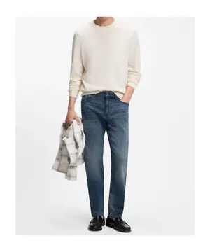 Hugo Boss Regular-fit Jeans In Stretch Denim