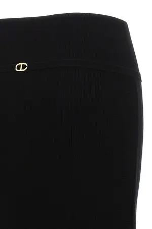 TWINSET Godet Midi Knit Skirt