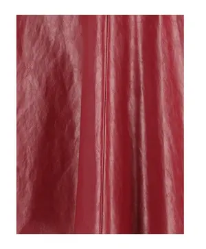 Federica Tosi Fla Leather Skirt