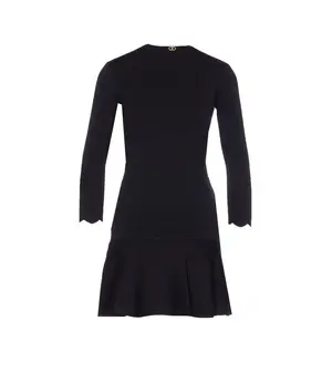 TWINSET Flared Neck Dress