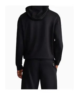 Giorgio Armani Regular Fit Double Micromodal Jersey Hoodie