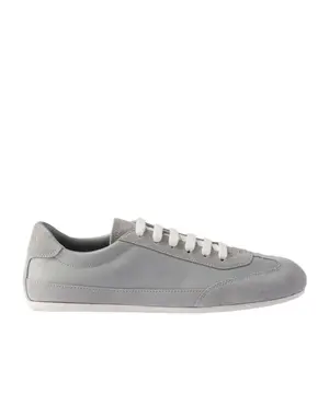 Prada Suede And Fabric Sneakers