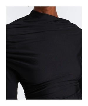 Victoria Beckham Draped Jersey Gown