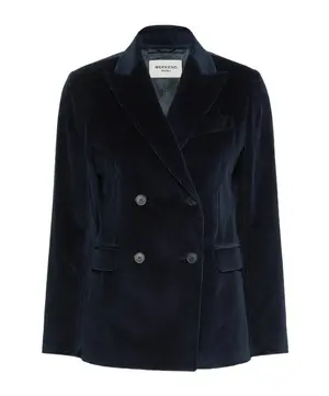 Max Mara Cotton Corduroy Velvet Blazer