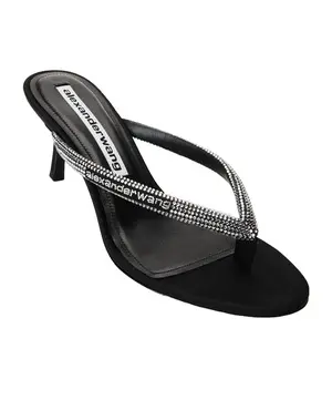 Alexander Wang Courtney Thong Logo Sandal