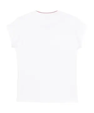 Eleventy Contrast Trim T-shirt - White