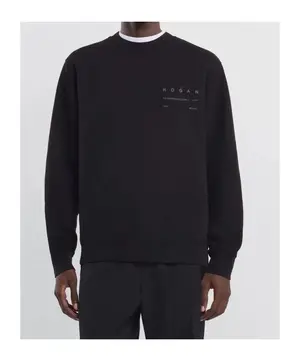 Hogan Round-neck Print Sweatshirt