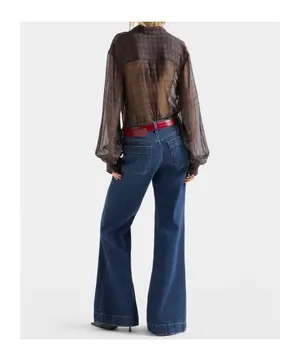 7 For All Mankind Lantern-sleeve Shirt