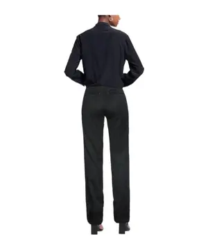 MAISON MARGIELA Solid Color Wool Trousers