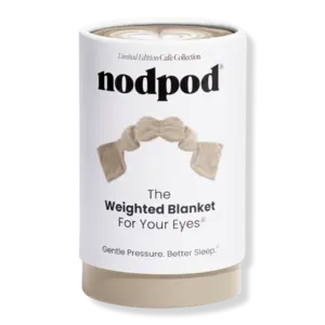 NODPOD Weighted Blanket For Your Eyes Cafe Collection - Latte