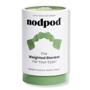 NODPOD Weighted Blanket For Your Eyes Cafe Collection - Matcha