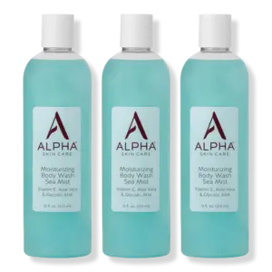 ALPHA SKINCARE Body Wash Vitamin E, Aloe Vera & Glycolic Aha