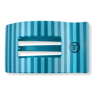 TELETIES Flat Rectangle Hair Clip - Splash Zone