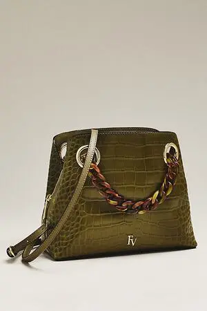 FRANCES VALENTINE Skip Leather Satchel