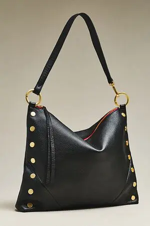 HAMMITT Kyle Leather Shoulder Bag - Black
