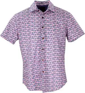 LORDS OF HARLECH Pink / Blue George Tigers Pink - Pink/blue