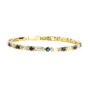 STARFISH PROJECT Glimmer Something Tennis Bracelet - Blue