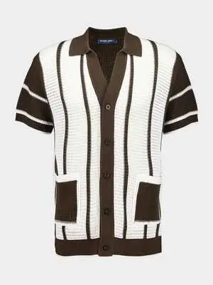 Frescobol Carioca Seawood Fabricio Crochet Cardigan