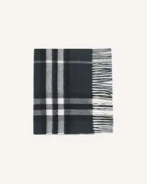 Burberry Cashmere Check Scarf