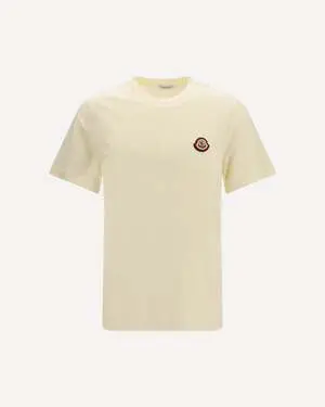 Moncler Cotton Jersey T-shirt With Logo Ale