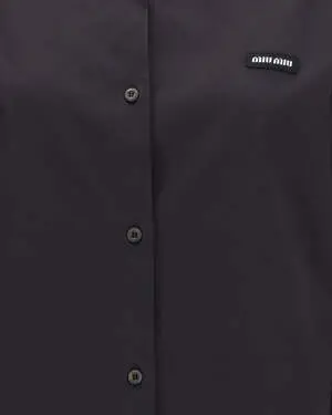 Miu Miu Stretch Poplin Shirt