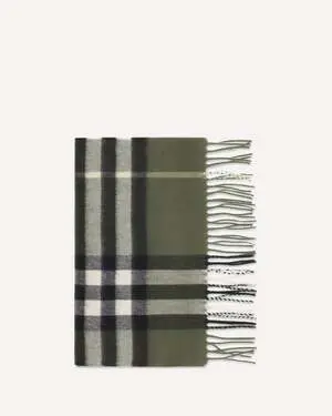 Burberry Check Cashmere Scarf