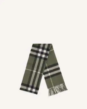 Burberry Check Cashmere Scarf