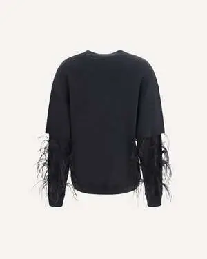 DARKPARK Troy Double-sleeve Feather Top