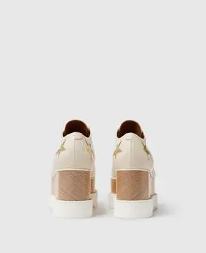 Stella McCartney Metallic Star Elyse Platforms