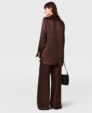 Stella McCartney Star Silk Jacquard Trousers