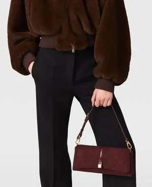 Stella McCartney Plush Mink Bomber Jacket