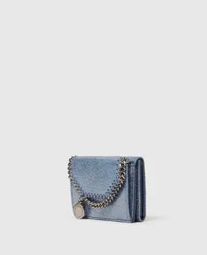Stella McCartney Falabella Iridescent Trifold Wallet