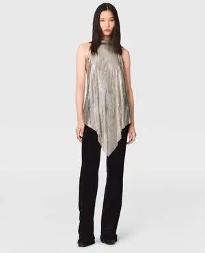 Stella McCartney Chainmail Halterneck Top
