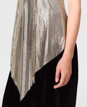Stella McCartney Chainmail Halterneck Top