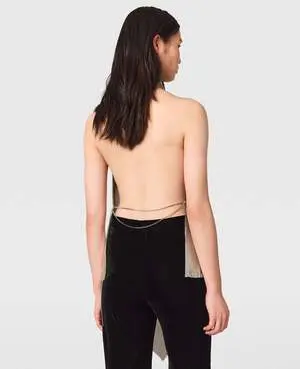 Stella McCartney Chainmail Halterneck Top